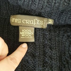 Inis Crafts | Sweaters | 0 Merino Wool Sweater Zipper Knitted | Poshmark